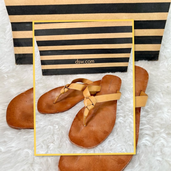 Frye | Shoes | Frye Perry Knot Thong Womens Leather Sandal 8 | Poshmark